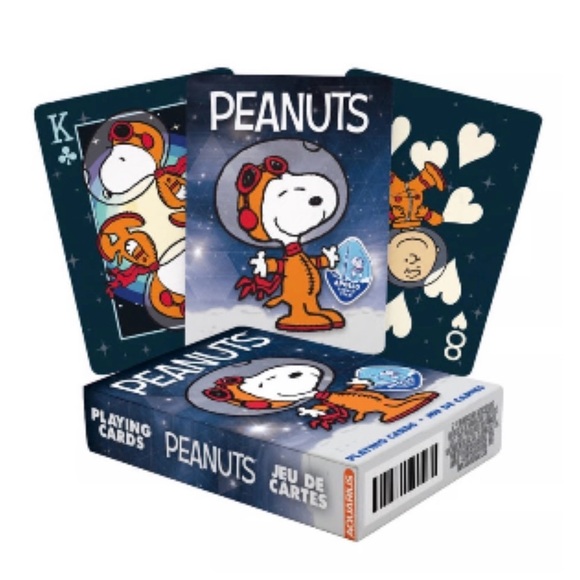 Peanuts | Games | Peanuts Playing Cards Blue And Orange | Poshmark